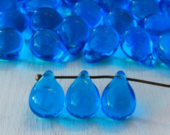 Large Glass Teardrop | Etsy