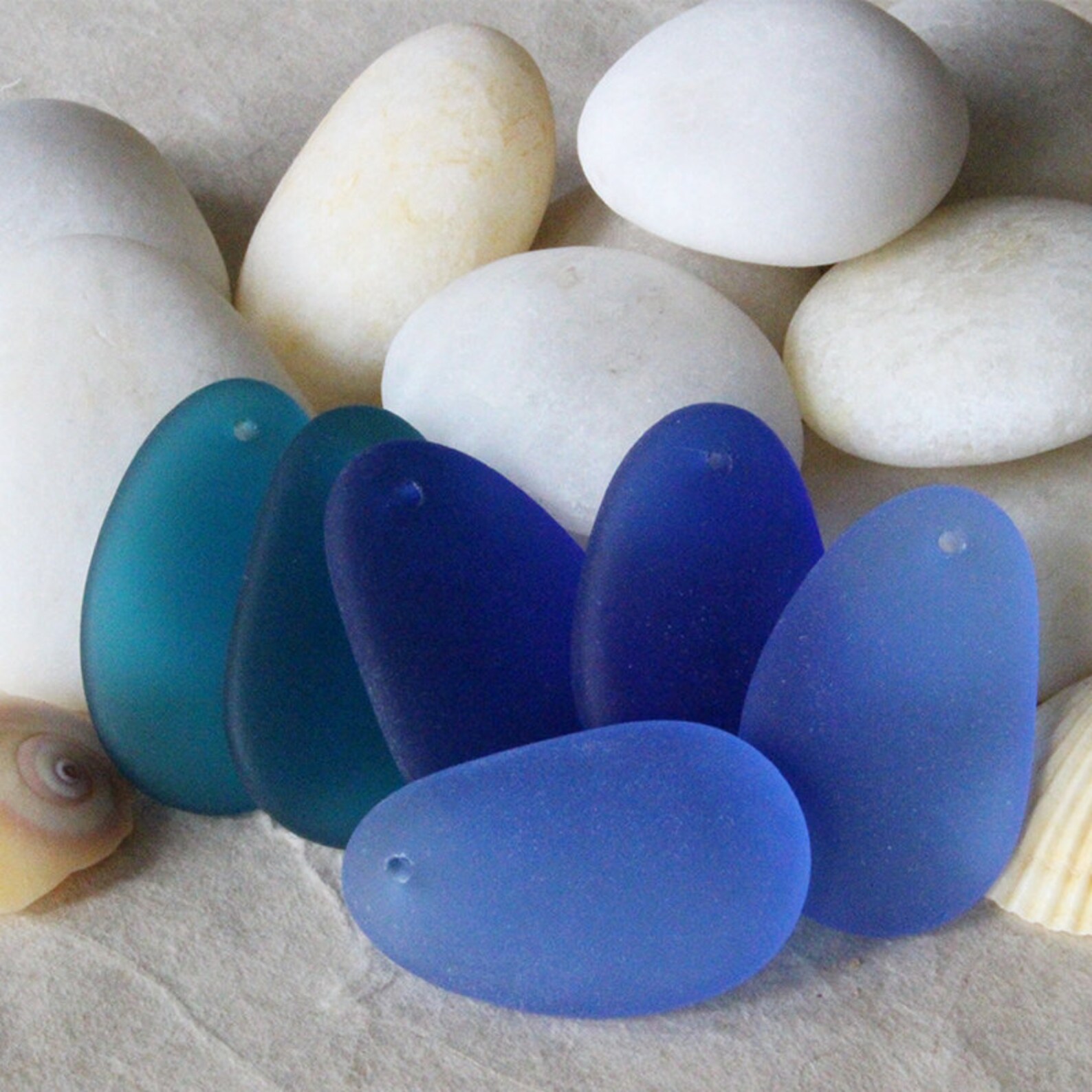 Cultured Sea Glass Beads for Jewelry Making Supply Beach - Etsy