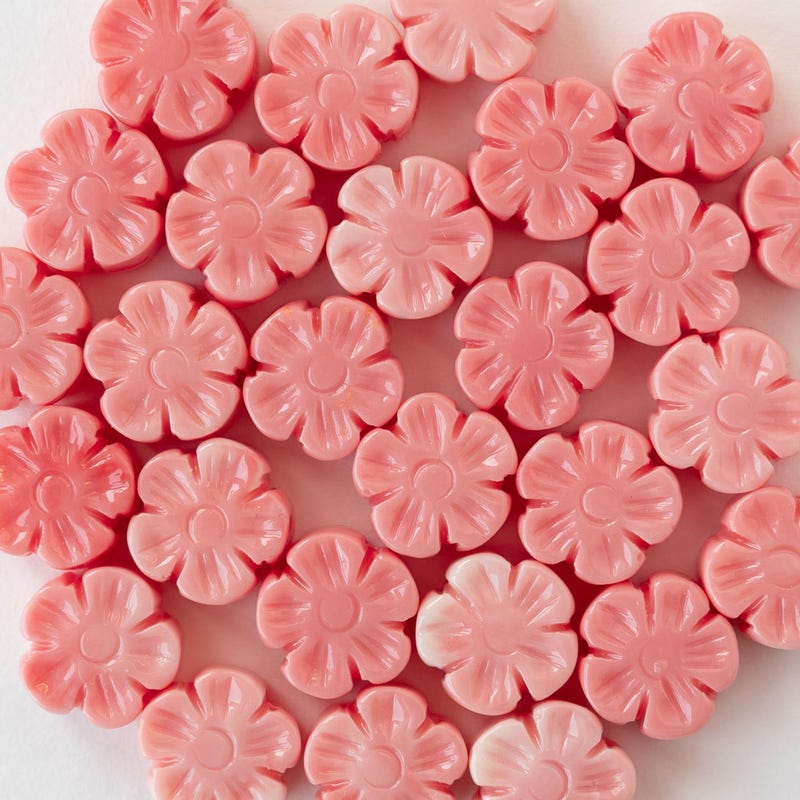 Resin Flower Beads - Etsy