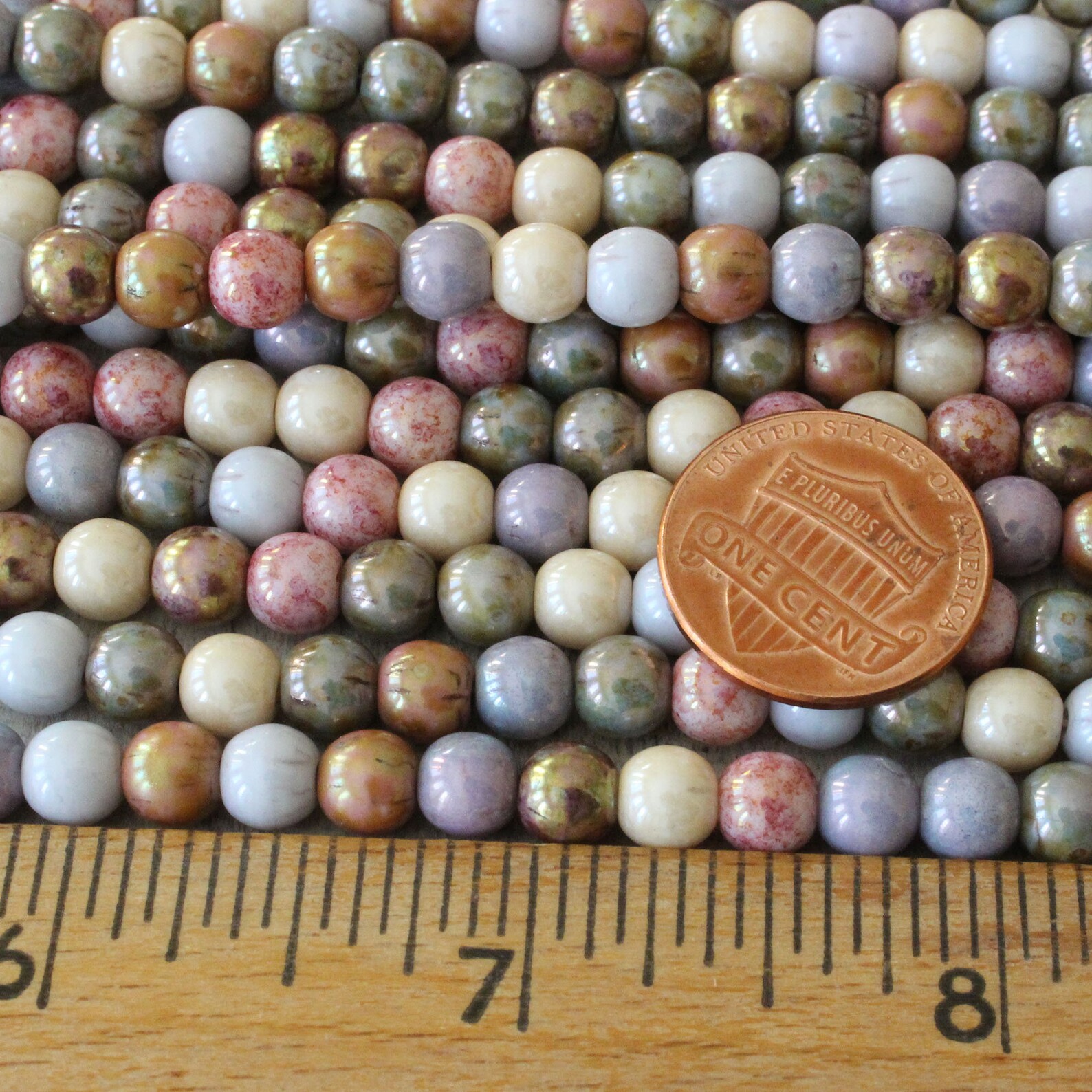 6mm Round Beads 6mm Beads for Jewelry Making 6mm Druk Beads | Etsy