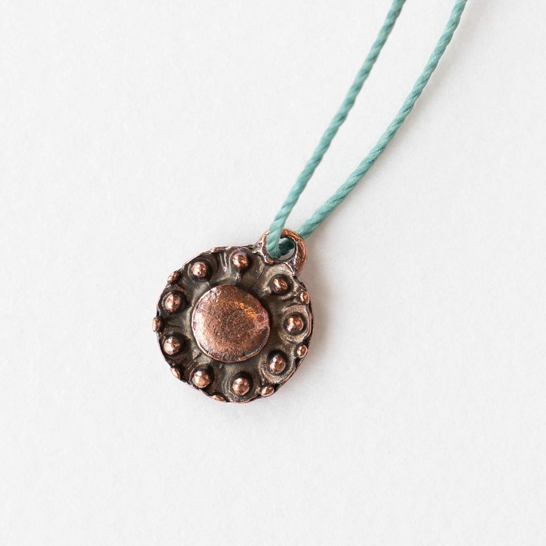 13.5mm Metal Coin Pendant - Antique Copper - 2, 6, or 12 Pendants - Etsy