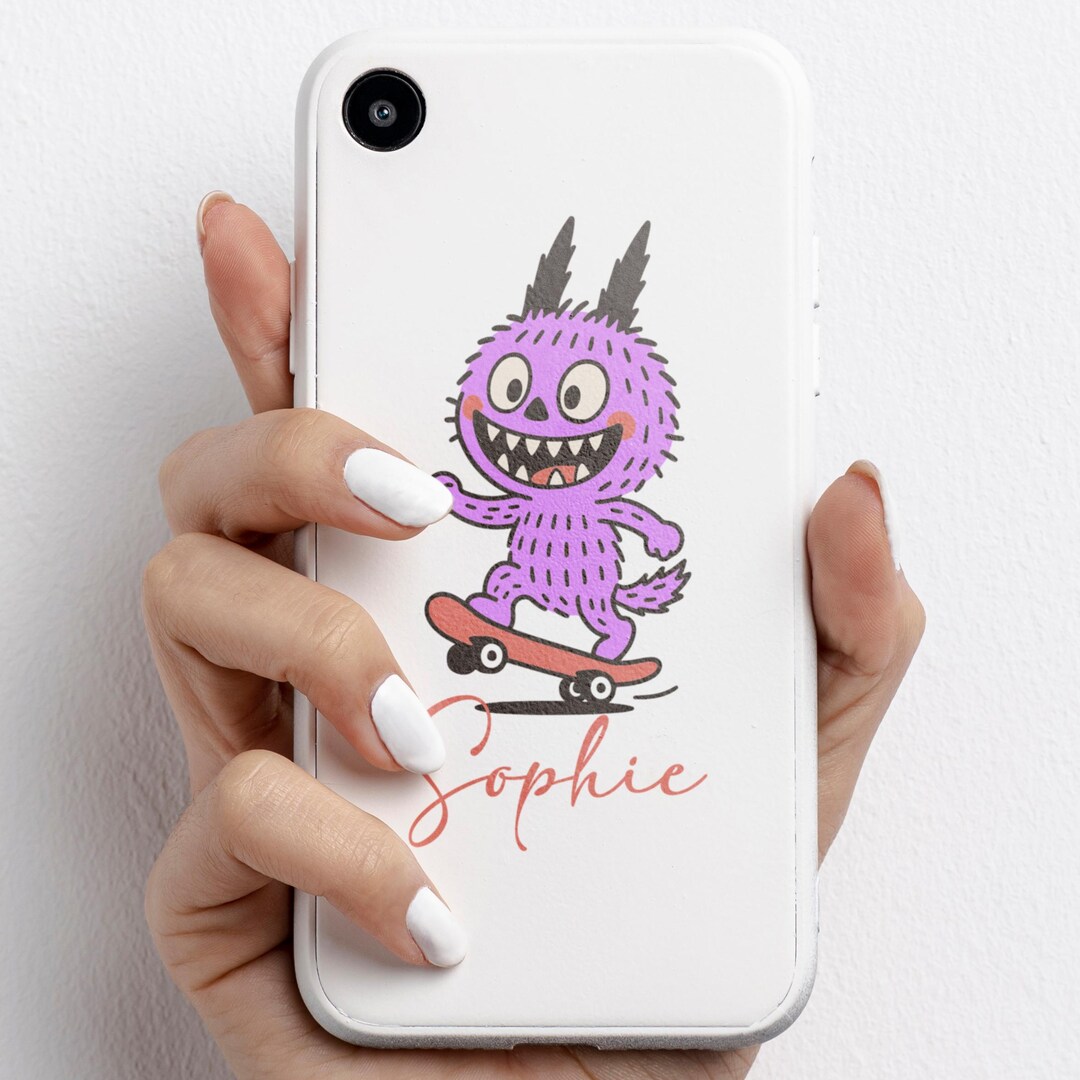 Labubu Skating Monster Clipart, Customizable Name Design (SVG PNG) - Etsy