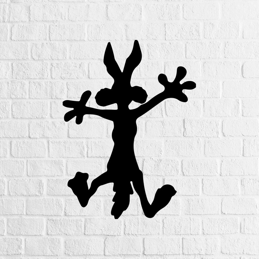 Funny Coyote Hitting Wall SVG, PNG File Instant Download - Etsy