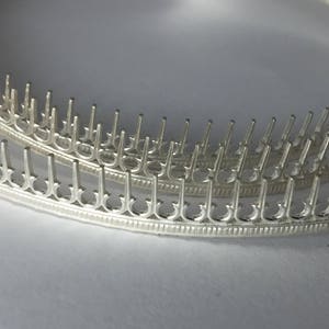 Sterling Silver Gallery Wire, Silver Bezel Wire, Dagger Wire, Tall ...