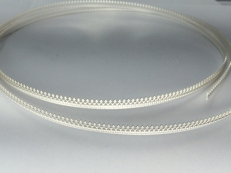 6 Inches-bezel Wire Gallery Wire Argentium Sterling Silver - Etsy