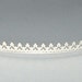 2 Ft, Silver Gallery Wire for Bezel Setting Cabs, Argentium Sterling ...