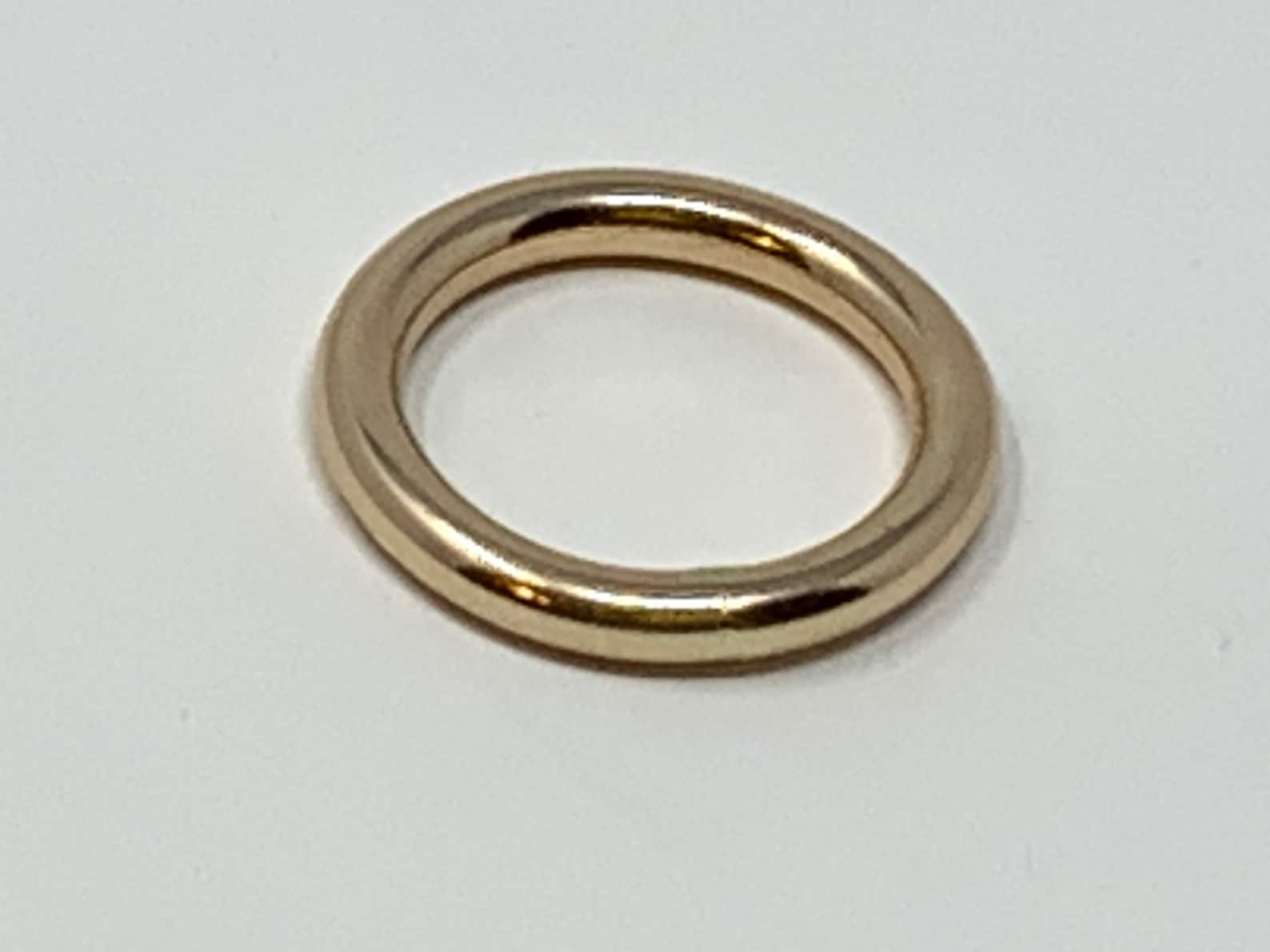1 Ring 8g Etsy Jewelry Smooth Gold 14k Filled Simple - Etsy