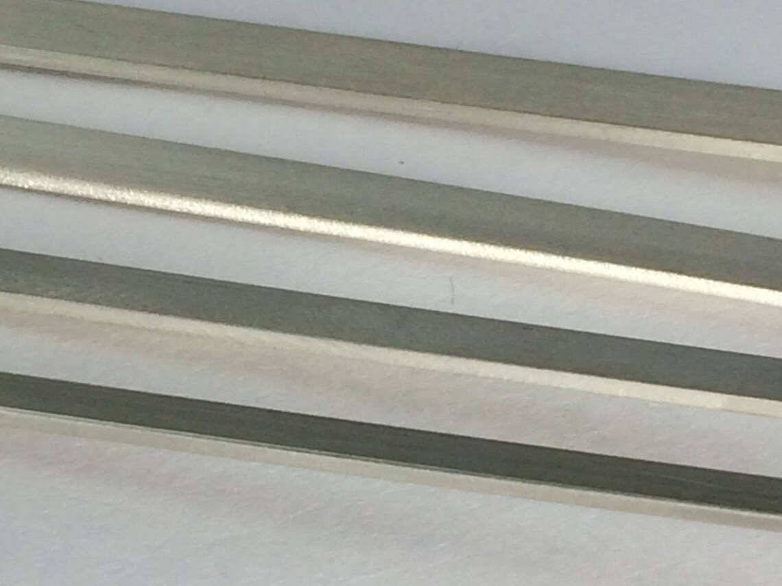 925 Sterling Silver Flat Wire by the Ozt 20g Thick Half - Etsy