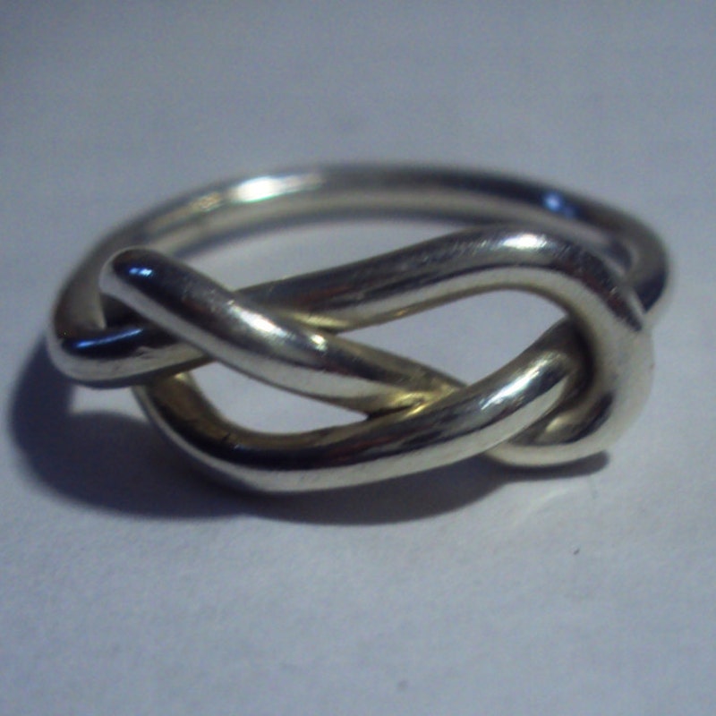Infinity Knot Ring - Etsy