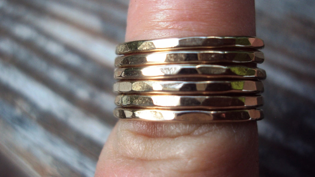 Gold Rings: Etsy Jewelry, Engagement Rings, Wedding Bands, 14k Gold ...