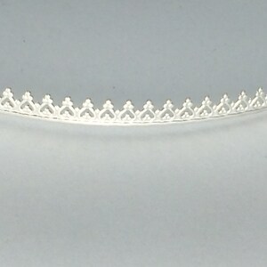 1 Ft, Silver Gallery Wire, Bezel Wire, for Bezel Setting Cabs ...