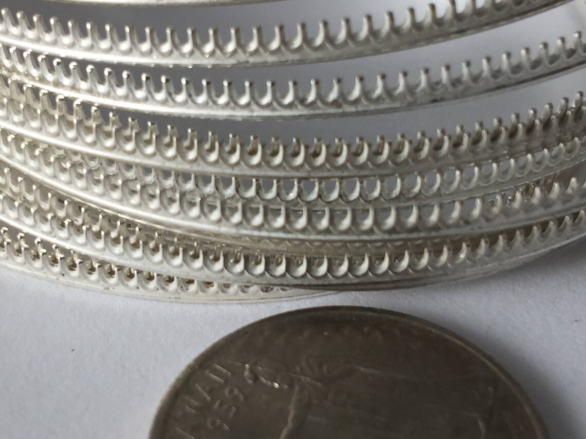 Silver Gallery Wire Decorative Silver Wire Bezel Wire 925 - Etsy