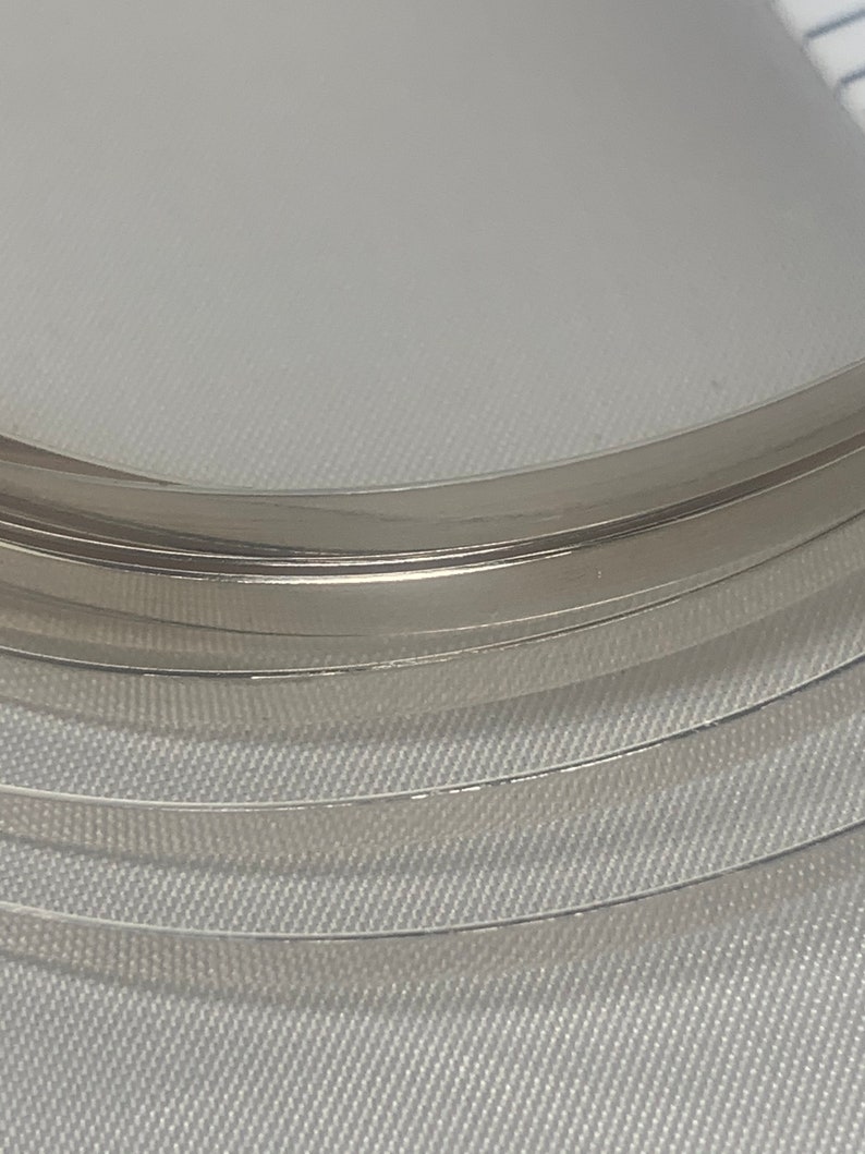 925 Sterling Silver Bezel Wire 3.18 X 28 Gauge Plain Wire for Stone ...