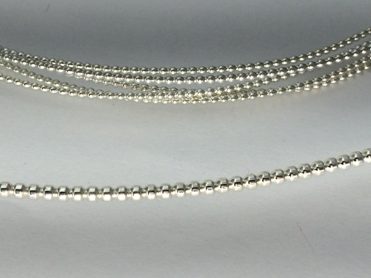925 Sterling Silver Full Bead Wire, by the Troy Ounce, Choose Your ...