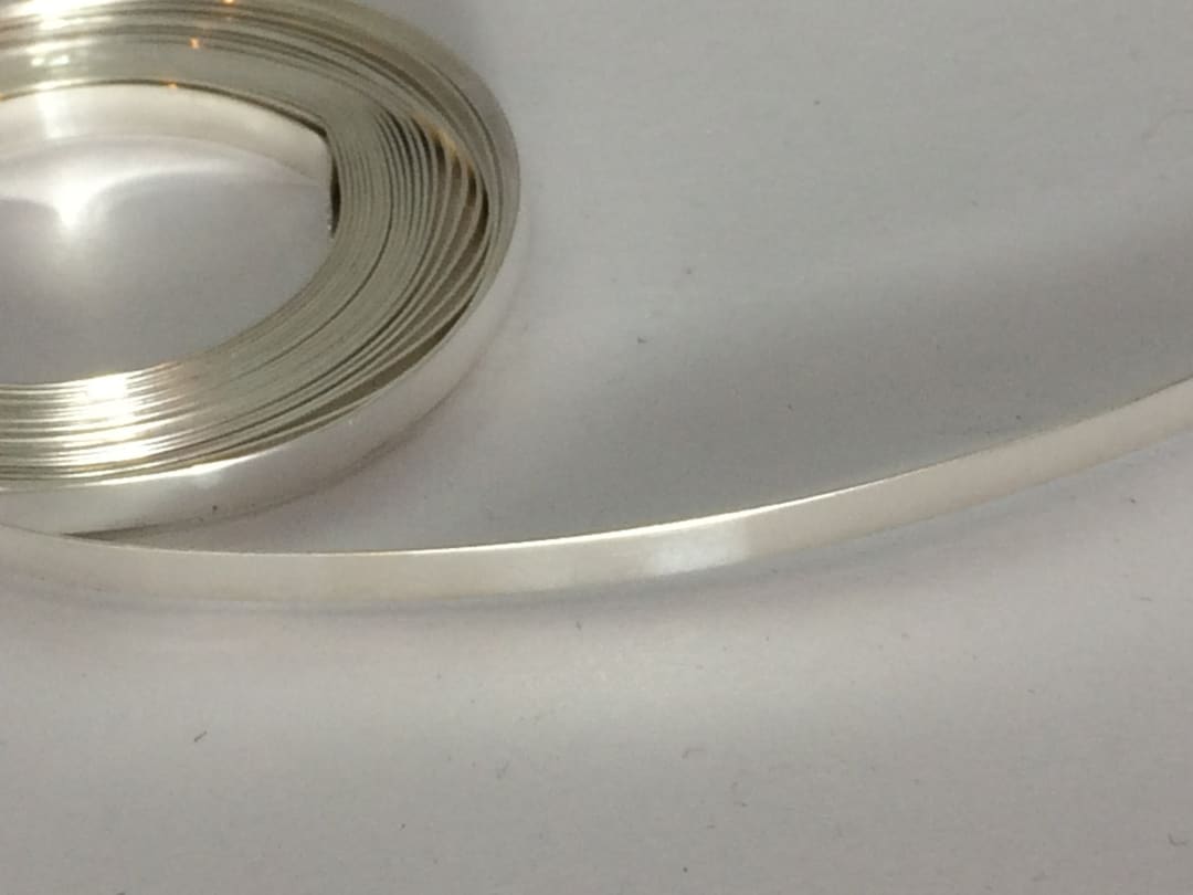 1 Ozt 28G Plain Strip Bezel Wire, .999 Silver Scalloped Bezel Wire ...
