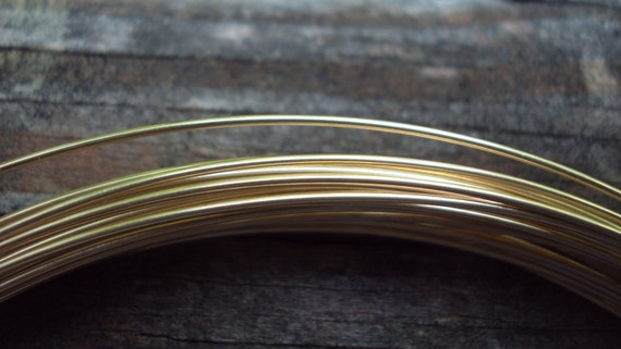 14kt Gold Fill Wire Round Wire Gold Filled Wire Dead Soft - Etsy