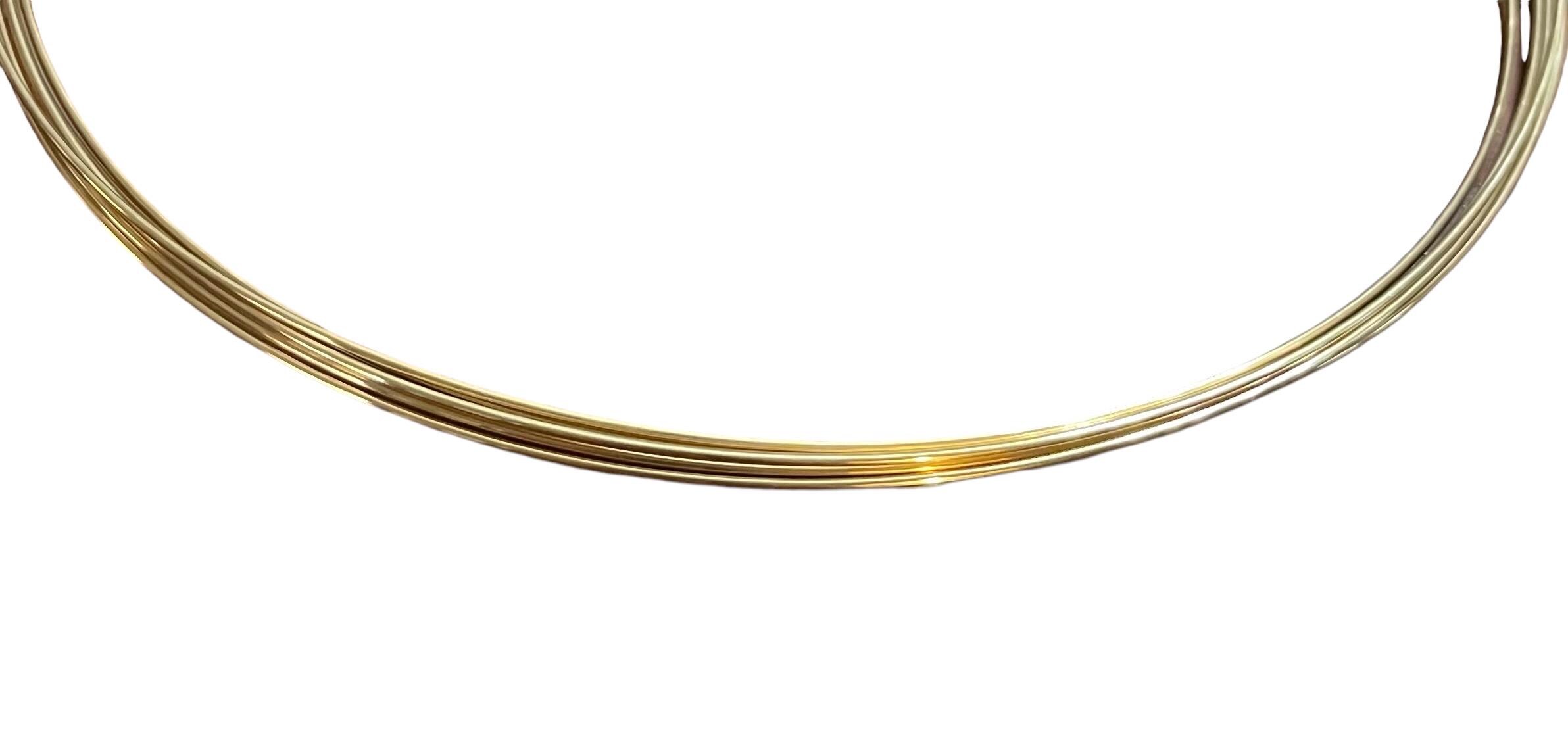 14kt Gold Fill Wire, Round Wire, Gold Filled Wire, Dead Soft, by the 1/ ...