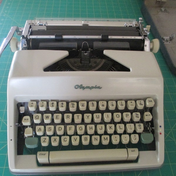 Olympia Typewriter - Etsy