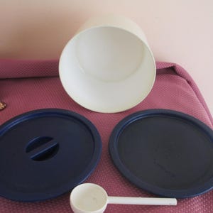 Tupperware Coffee House Canister Topper Can With Seal, Coffee Filter ...