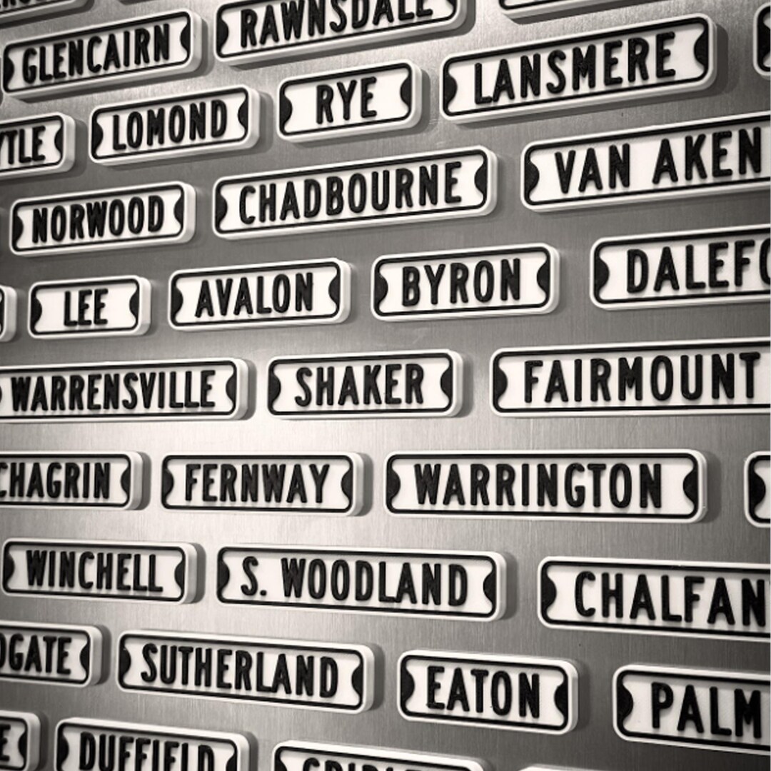 Shaker Street Sign Magnets - Etsy