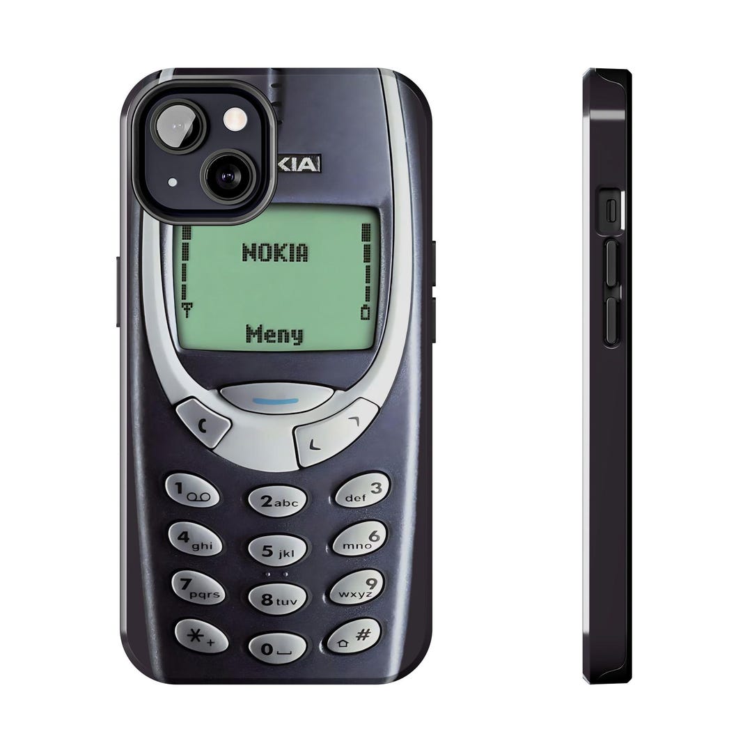 Nokia 3310 Looking Tough Phone Cases - Etsy