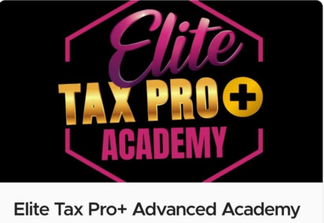 Elite Tax Pro Academy – Tax Course - Etsy