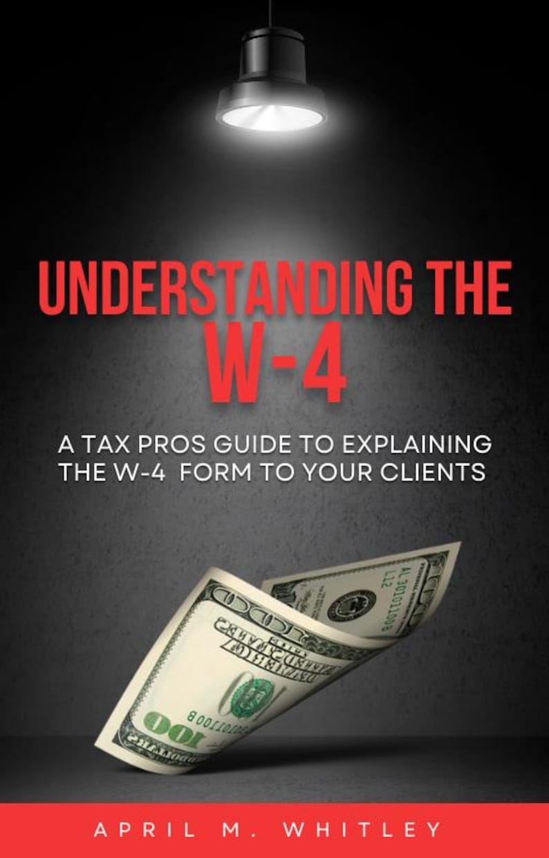8 Tax Pro W-4 Guide Flyer | Editable Canva Template - Etsy