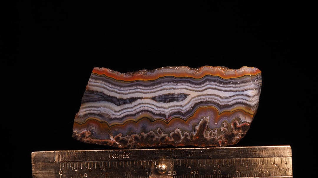 High Grade Banded Agate Slab - Free Form Unpolished - Etsy