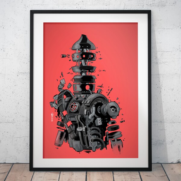 Deconstructed Art - Etsy
