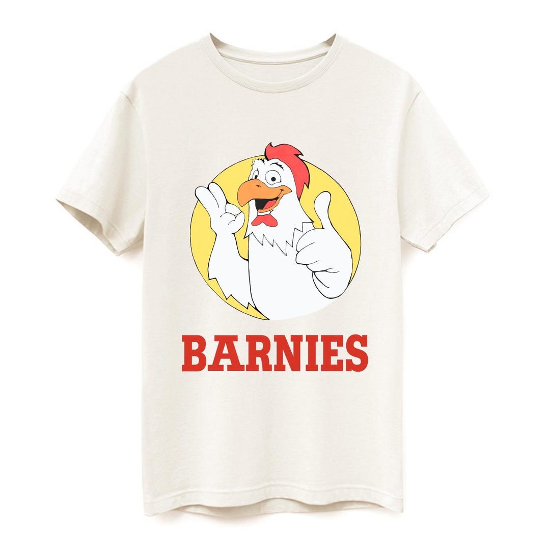 Barnie’s or Bernie’s Chicken – Black Bête Noire Mirror Fan Tee ...