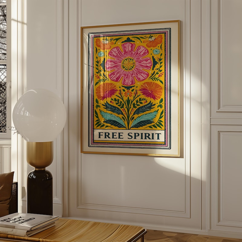 Boho Poster - Etsy UK