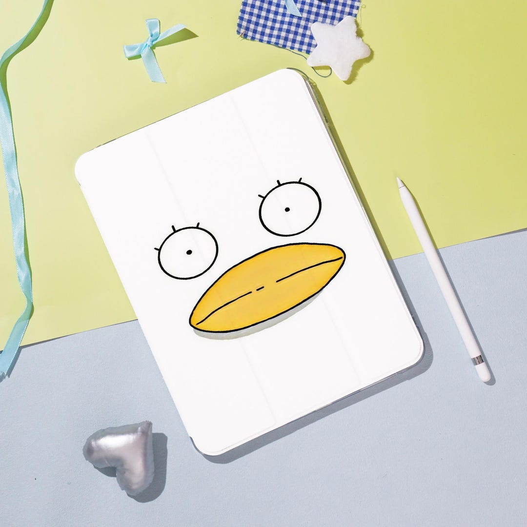 Funny Duck Expression Cover Case for Apple iPad – Fits iPad Mini 1/2/3 ...