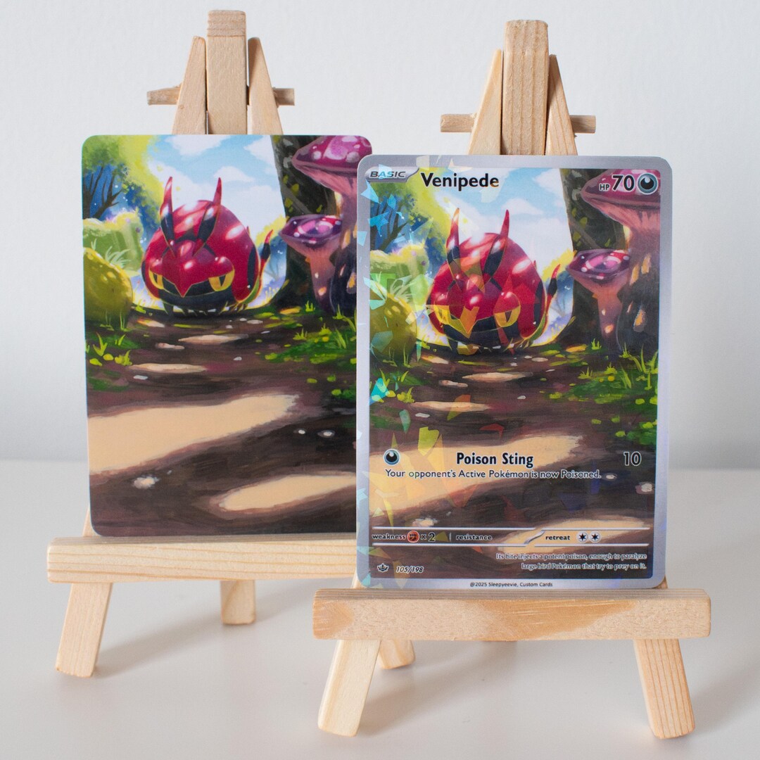 Venipede Full Art Print - Etsy