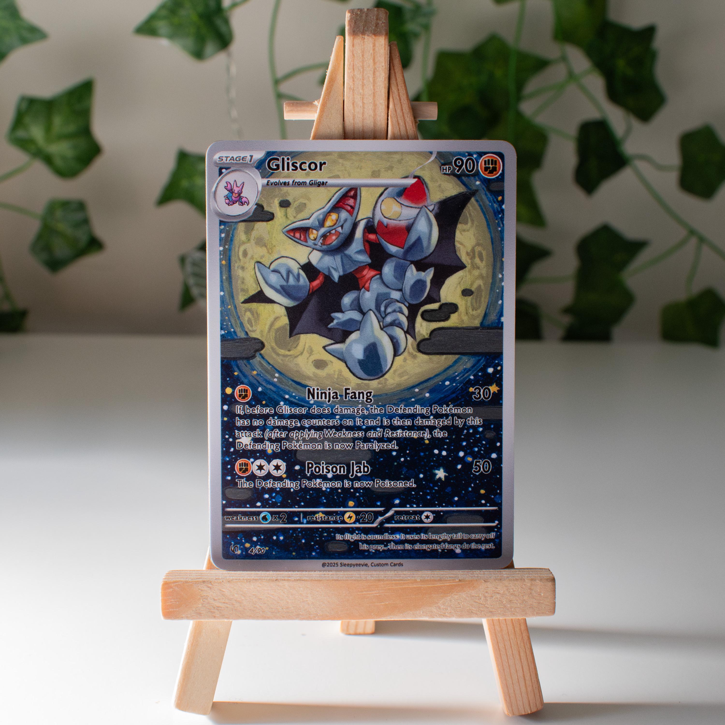 Gliscor Full Art Print - Etsy