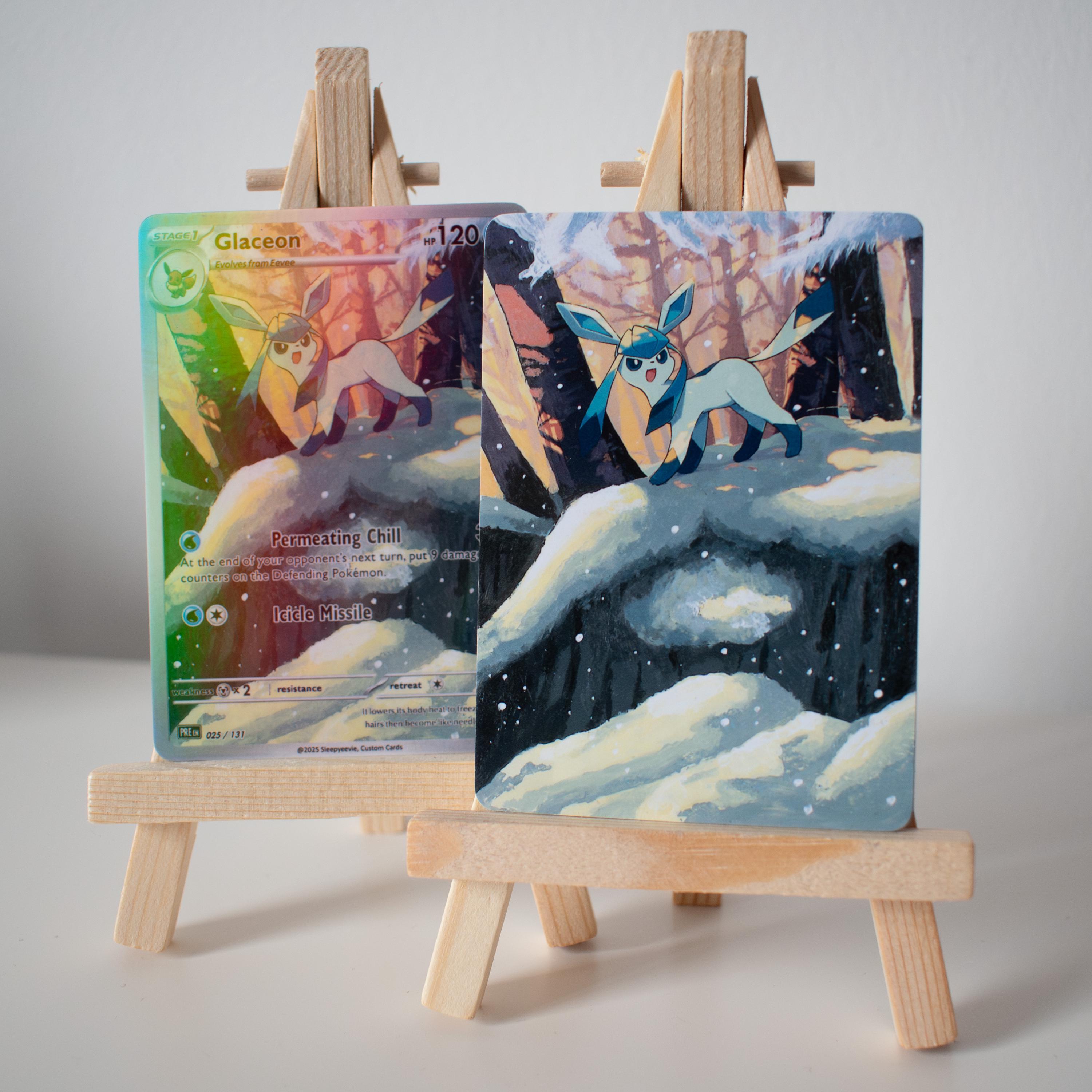 Glaceon Full Art Print - Etsy