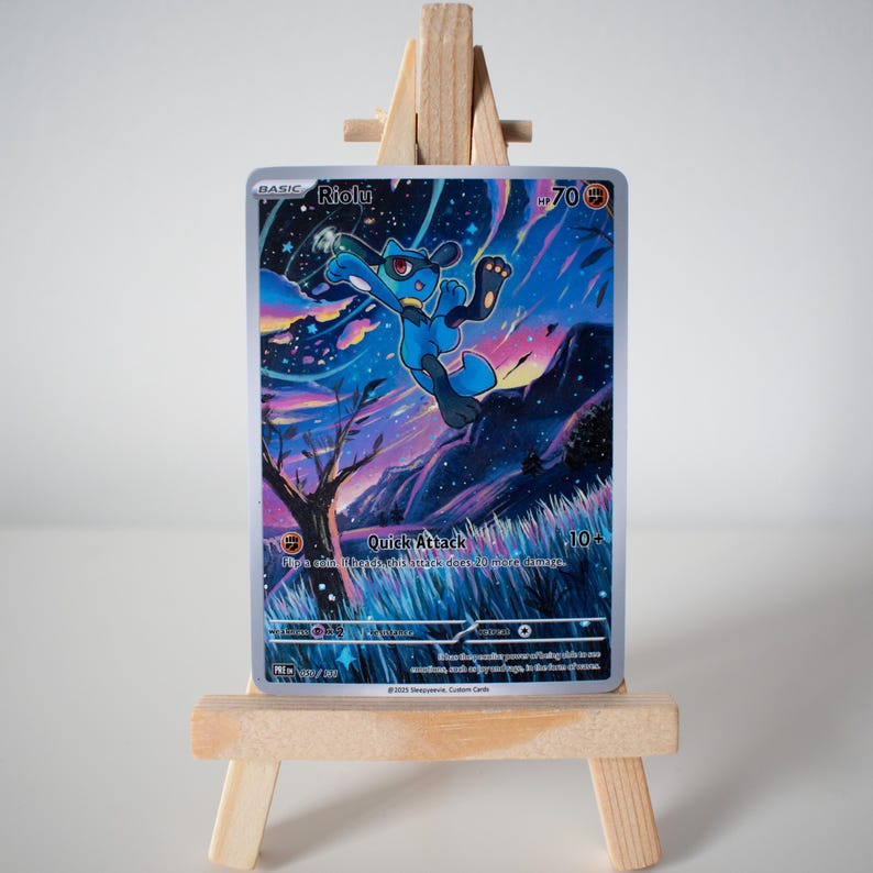 Riolu Full Art Print - Etsy