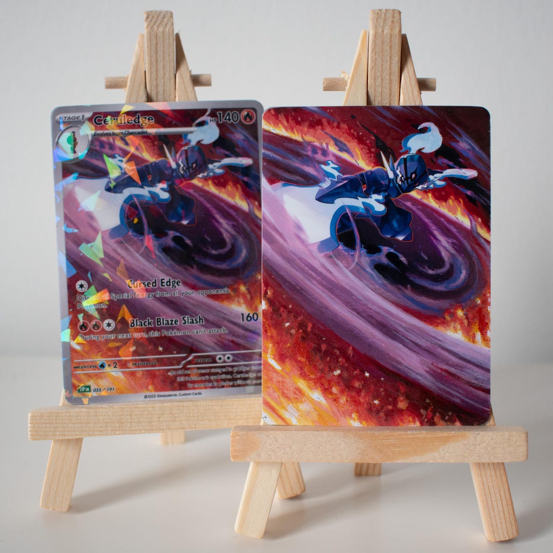Ceruledge Full Art Print - Etsy