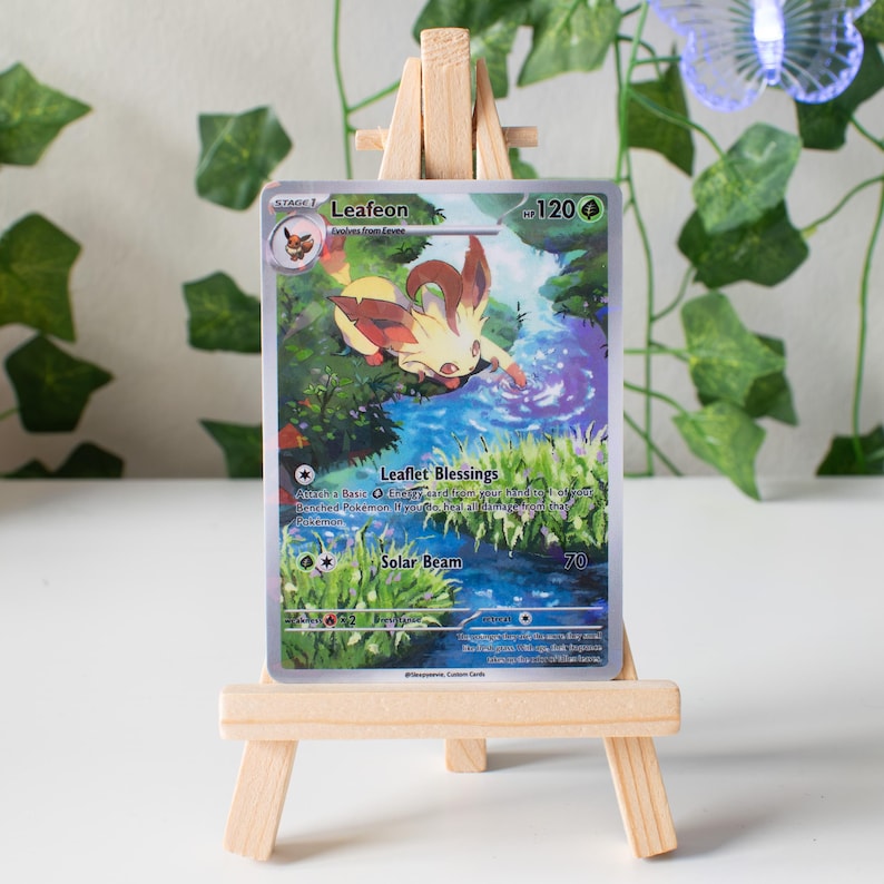 Leafeon Full Art Print - Etsy