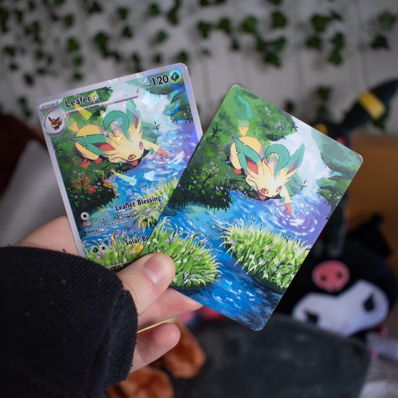 Leafeon Full Art Print - Etsy
