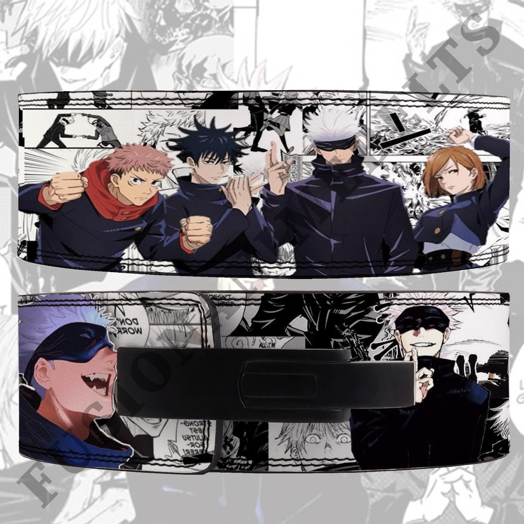 Jujutsu Kaisen Lever Lifting Belt Weightlifting Anime Belt Powerlifting ...