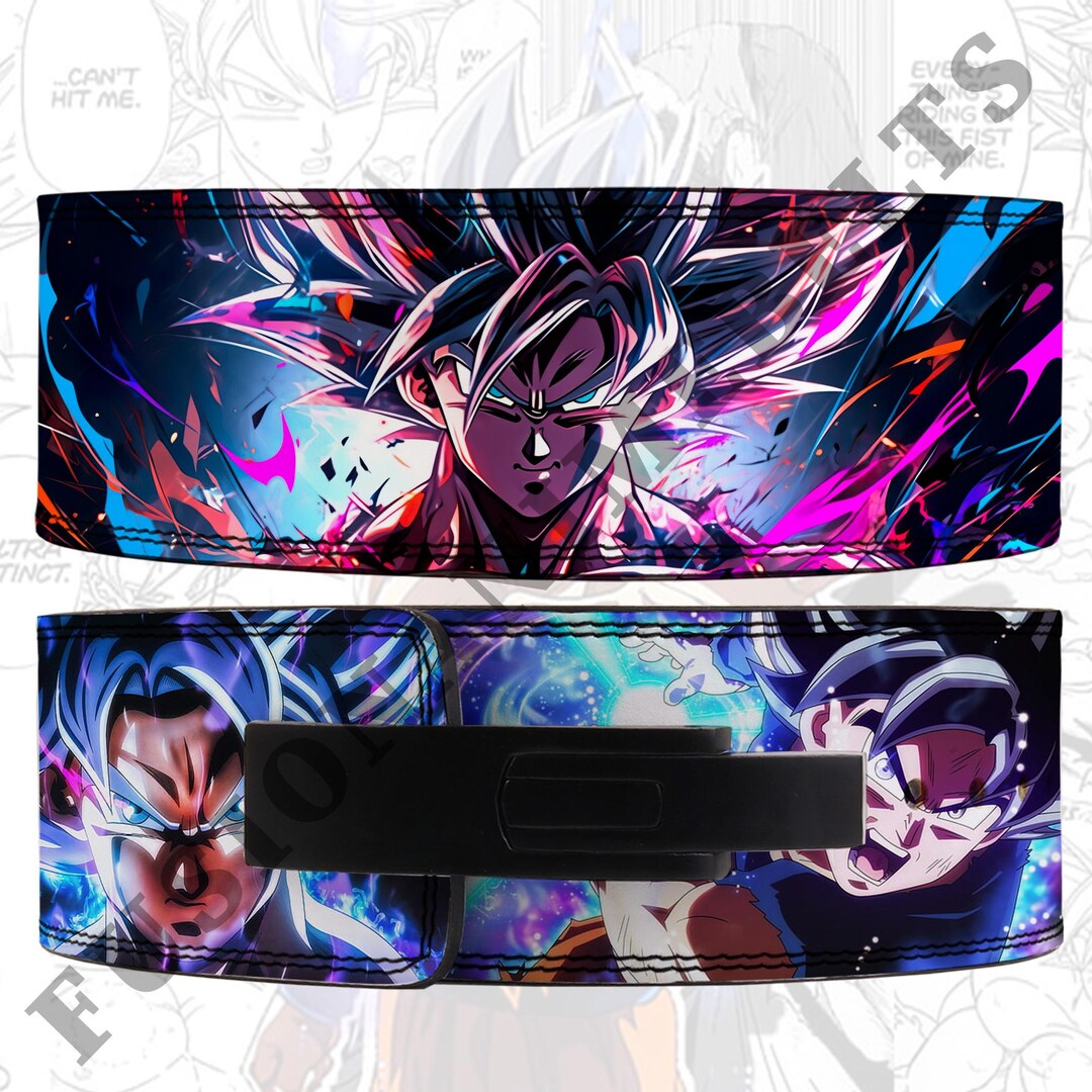 Goku Anime Lever Lifting Belt Weightlifting Anime Belt Powerlifting ...