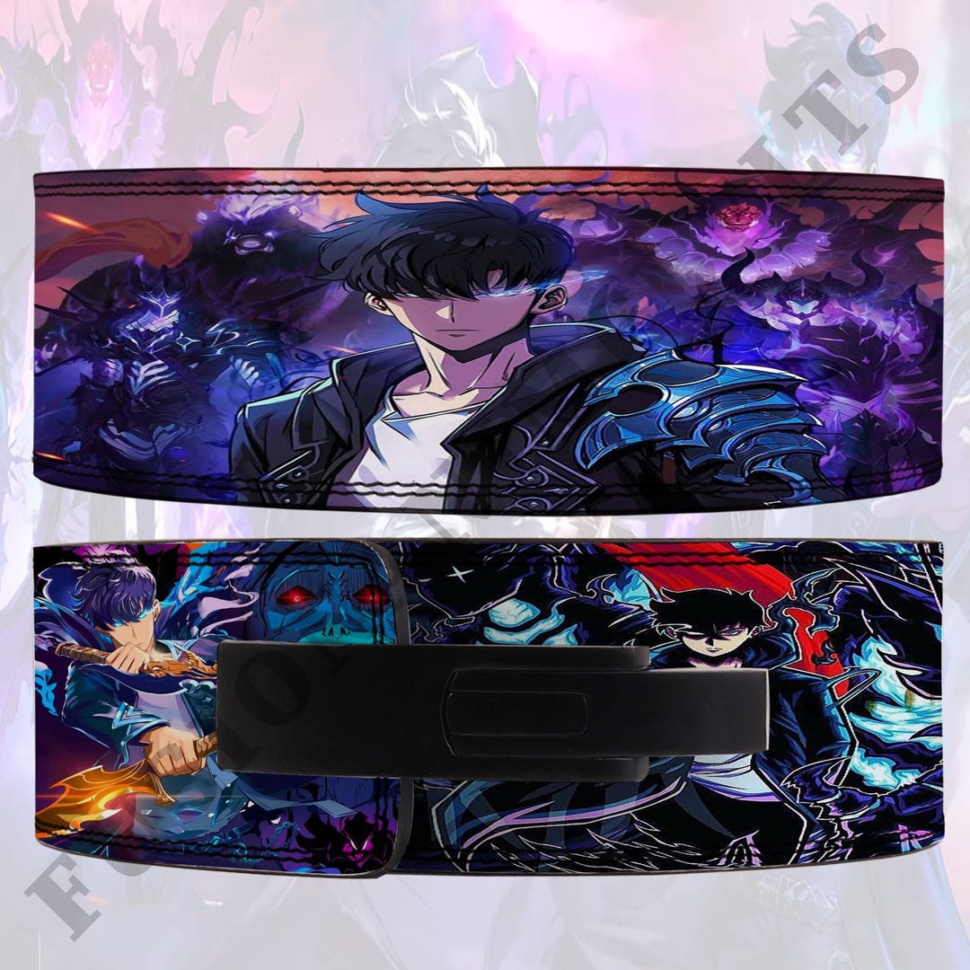 Solo Leveling Lever Belt Gym Lever Belt | Powerlifting Belt | Solo ...