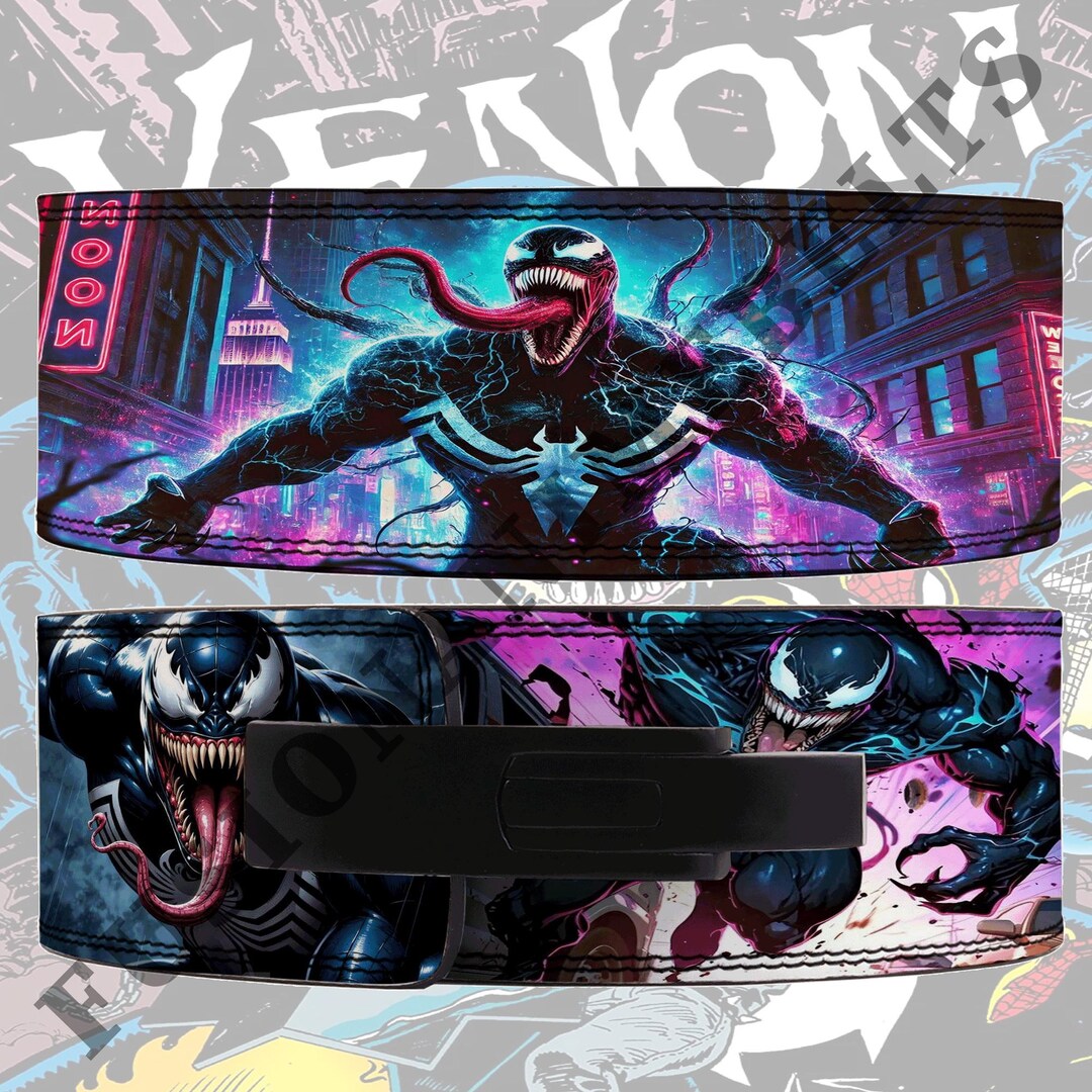 Venom Anime Lever Belt | Powerlifting Belt | Venom Lever Lifting Belt ...