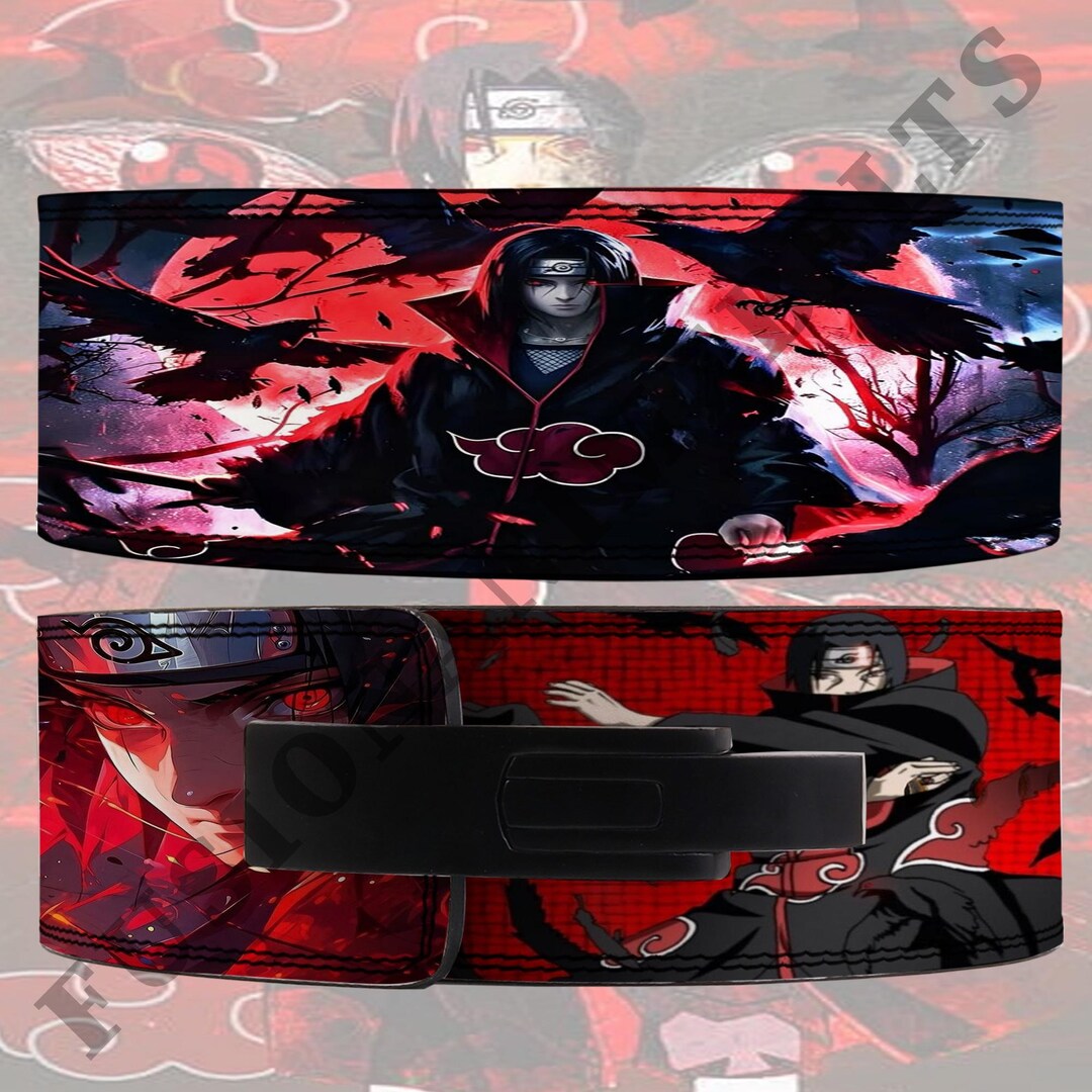 Itachi Anime Lever Lifting Belt Weightlifting Anime Belt Powerlifting ...