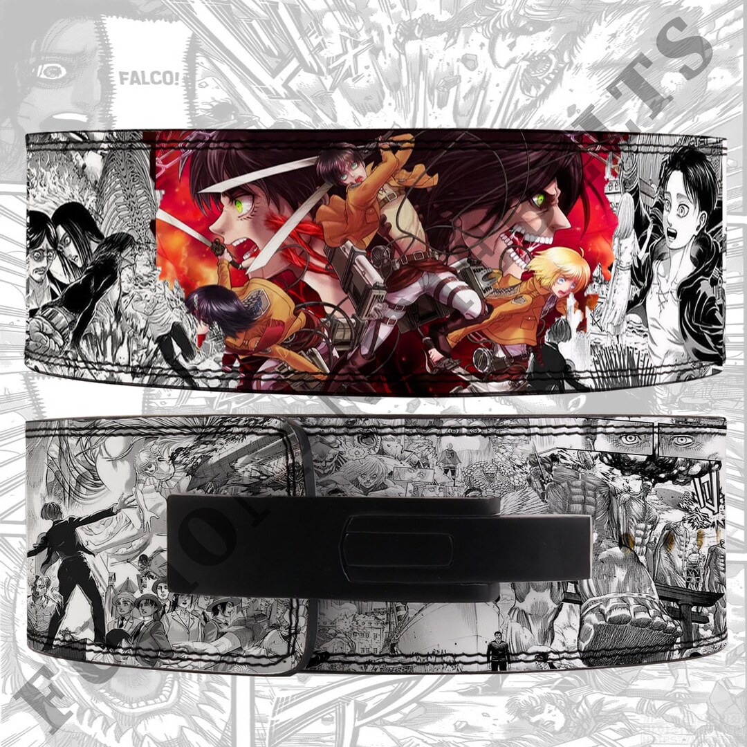 Attack on Titan Anime Lifting Belt, Titan Levi Anime Lever Belt ...