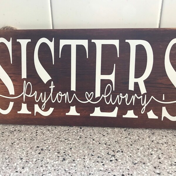 Sister Plaque - Etsy