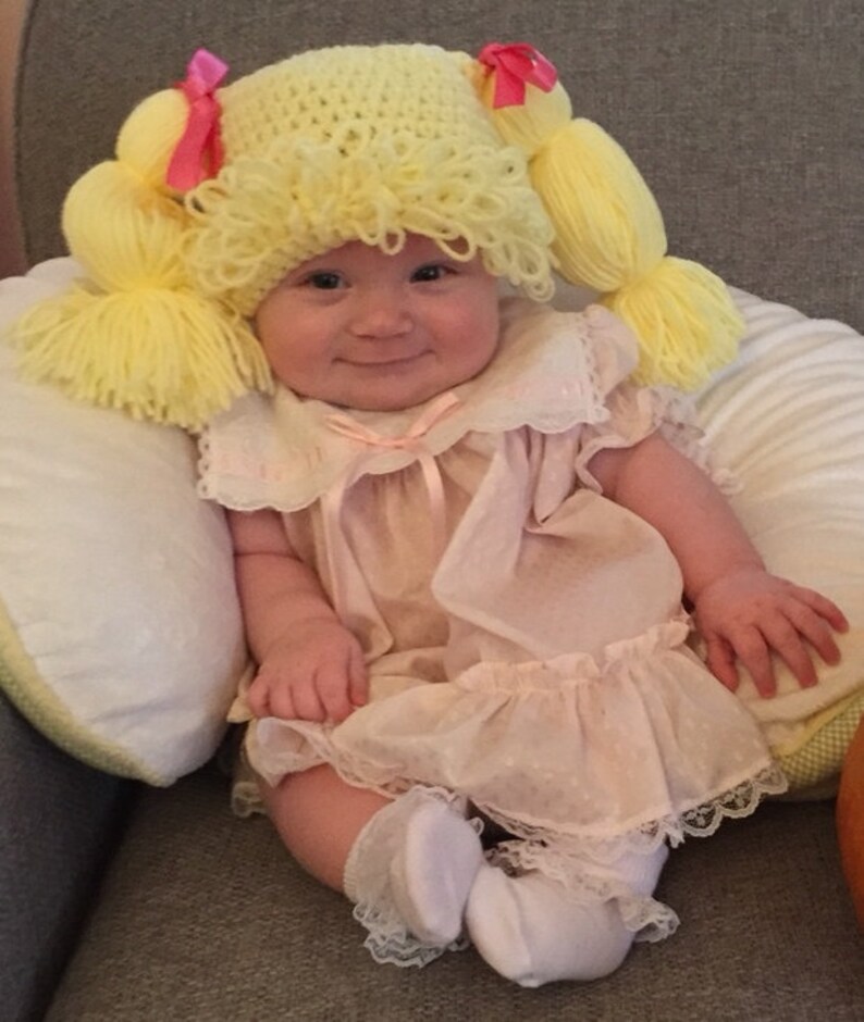 Baby Wig Cabbage Patch Kid Wig Cabbage Patch Inspired Hat - Etsy