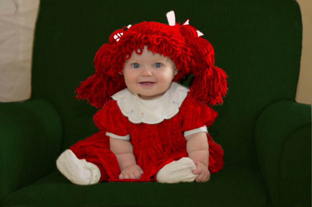 Cabbage Patch Costume, Cabbage Patch Kid Wig, Baby Costume, Costumes ...