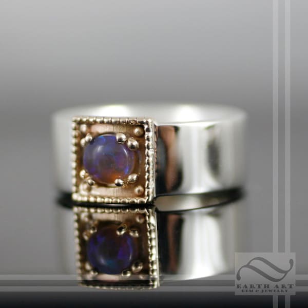 Australian Opal Ring - Etsy
