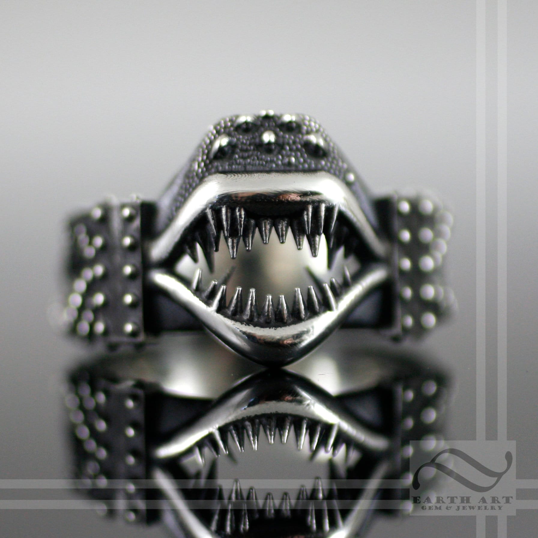 Monster Ring Sterling Silver Mimic Inspired Creepy Ring - Etsy